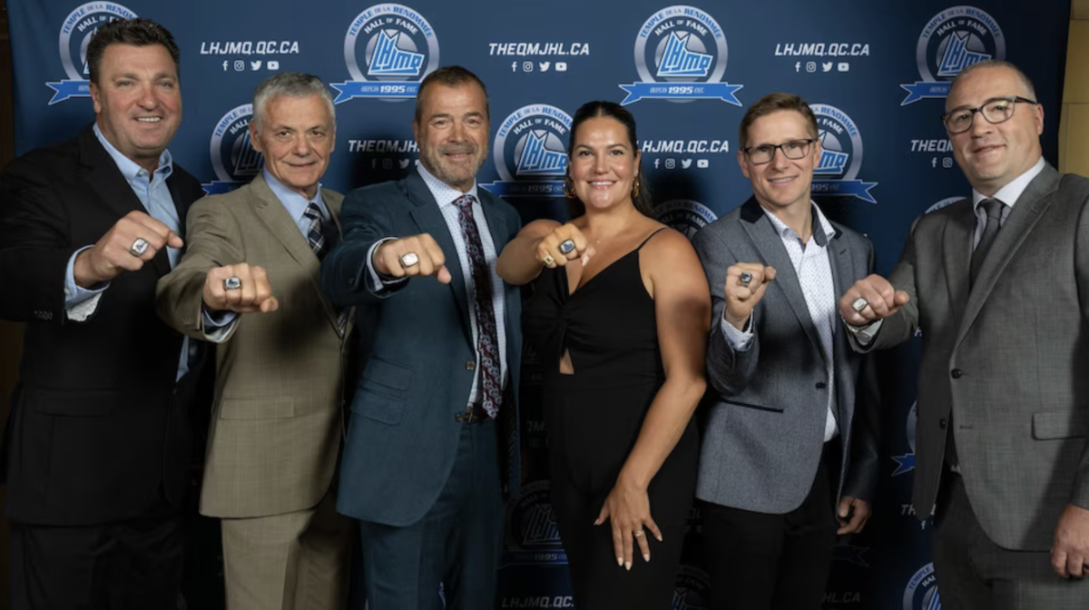 LHJMQ - intronisation au Hall of Fame d'un certain Simon Gamache ...