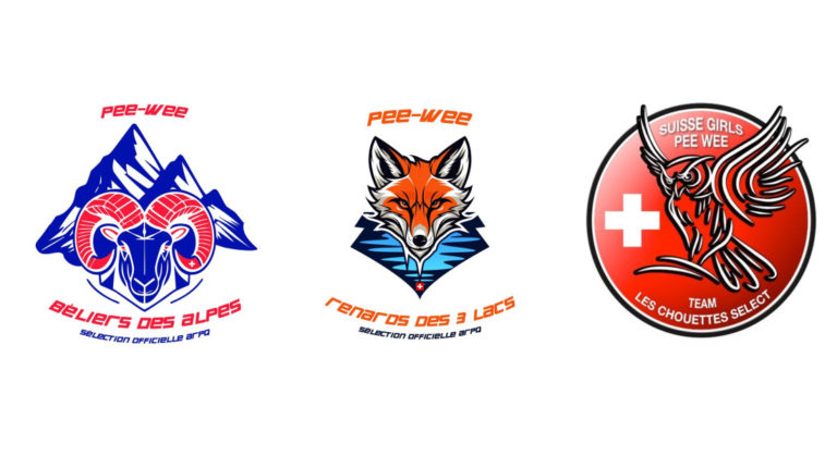 PEE-WEE 2025 - Les logos des équipes romandes | Planète Hockey