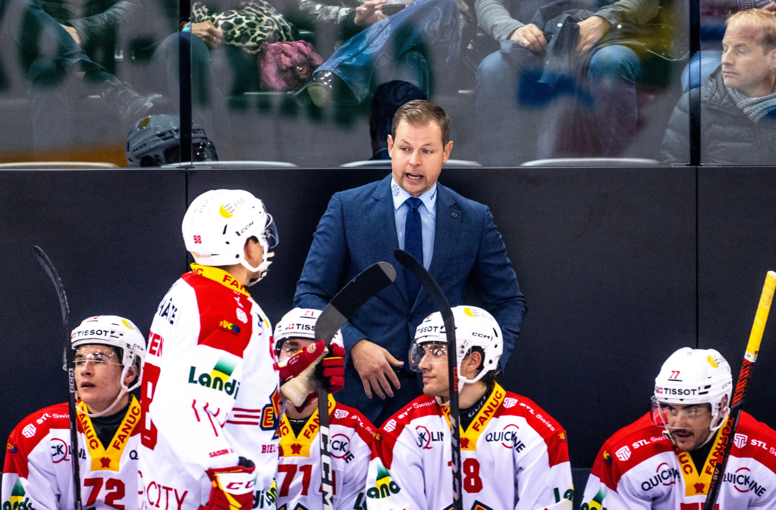 BIENNE - Le coach Martin Filander déjà prolongé | Planète Hockey