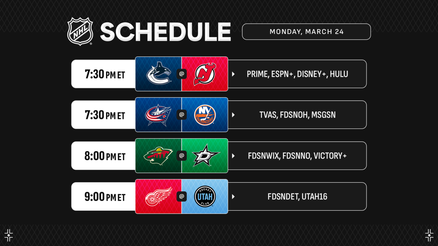 NHL PREVIEW - Cette nuit, quatre matchs importants en vue des séries ...