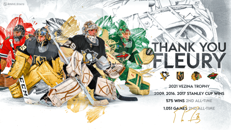 NHL - Marc-André Fleury a disputé (sur le banc) le dernier match de sa ...