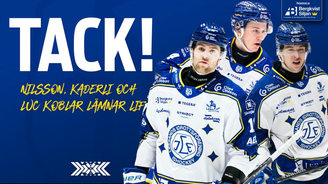 SHL - Officiel: Le Suisse Andro Kaderli quitte Leksand | Planète Hockey