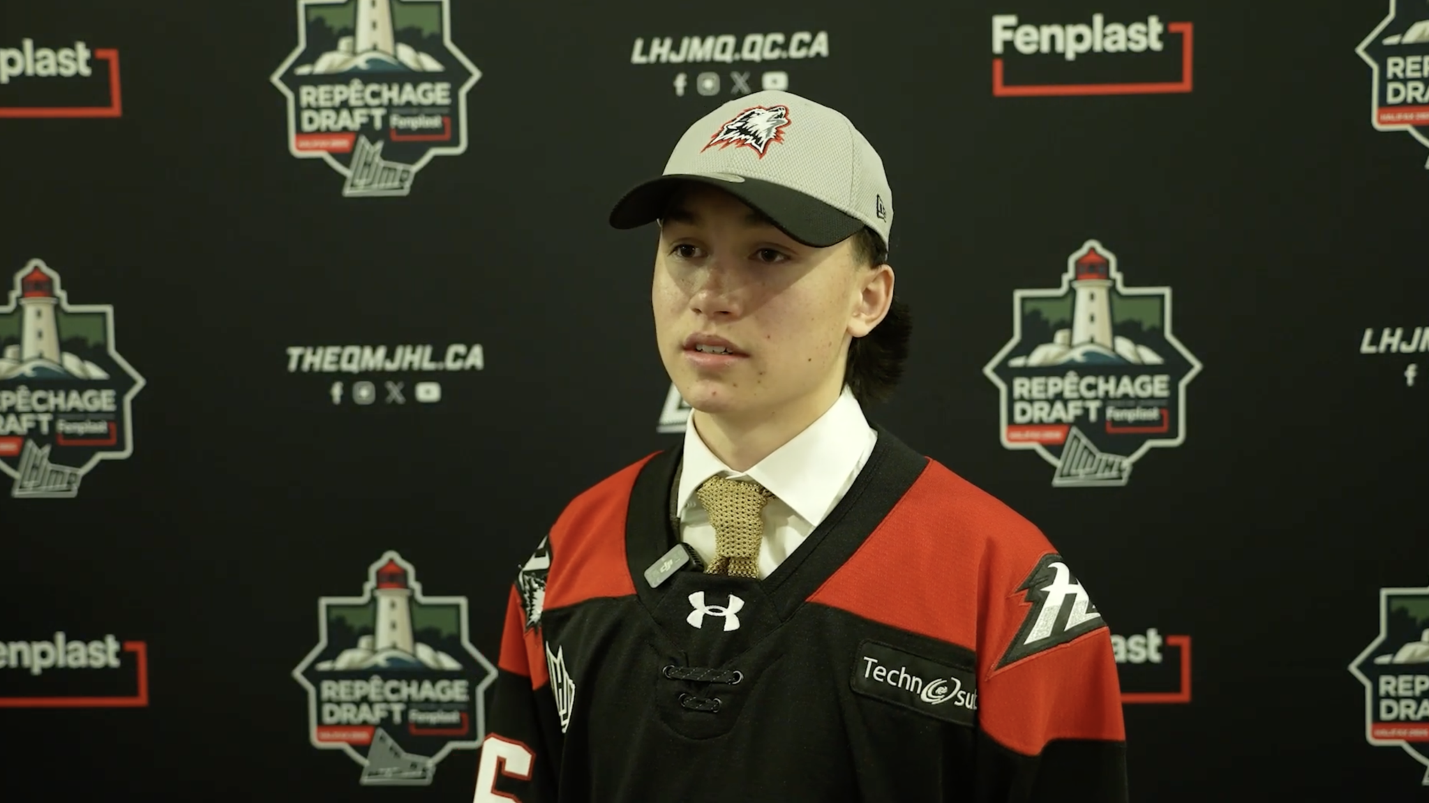 ️ LHJMQ - Thomas Boisvert, 1er choix du repêchage 2026 | Planète Hockey